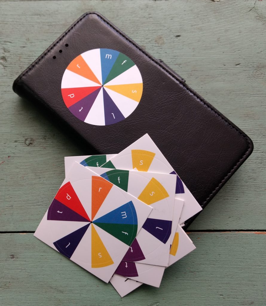 Movable Do Disc Sticker Set - The Movable Do Disc